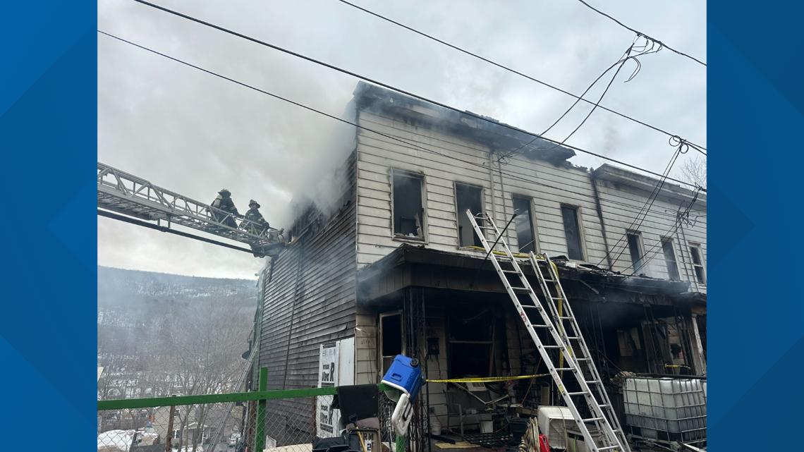 Fire damages row homes in Schuylkill County | wnep.com