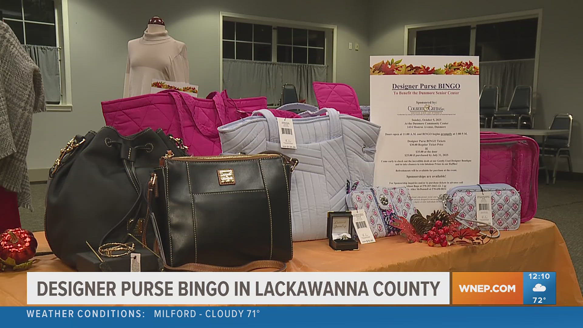 Designer purse bingo returns to Dunmore for 6th year, benefiting Senior ...