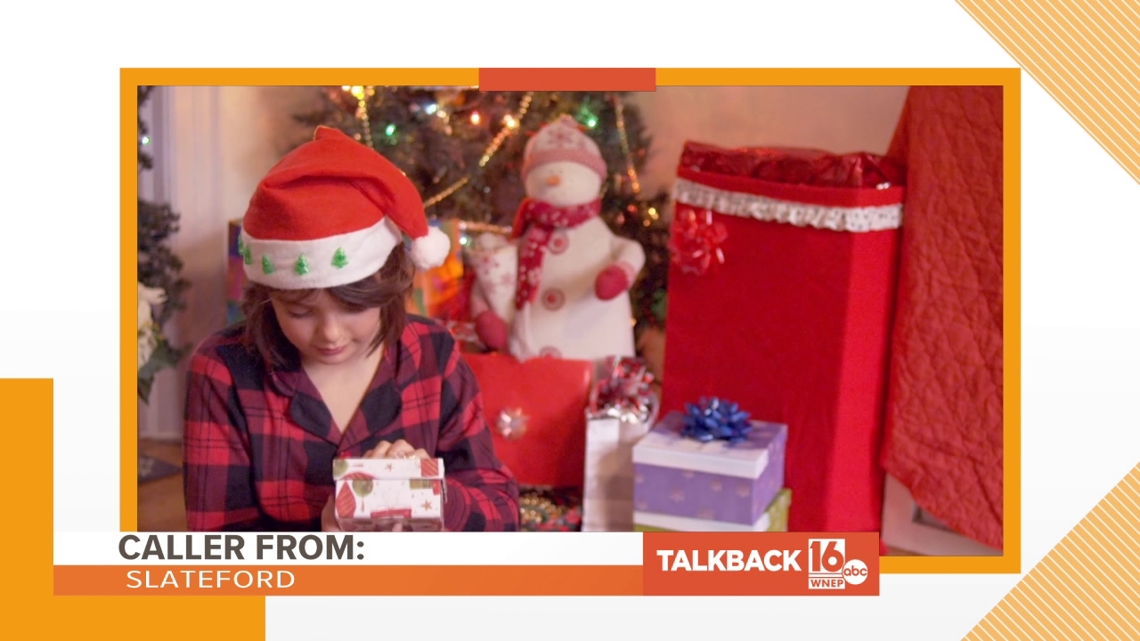 Callers make their own wish-list for Santa | Talkback 16 | wnep.com
