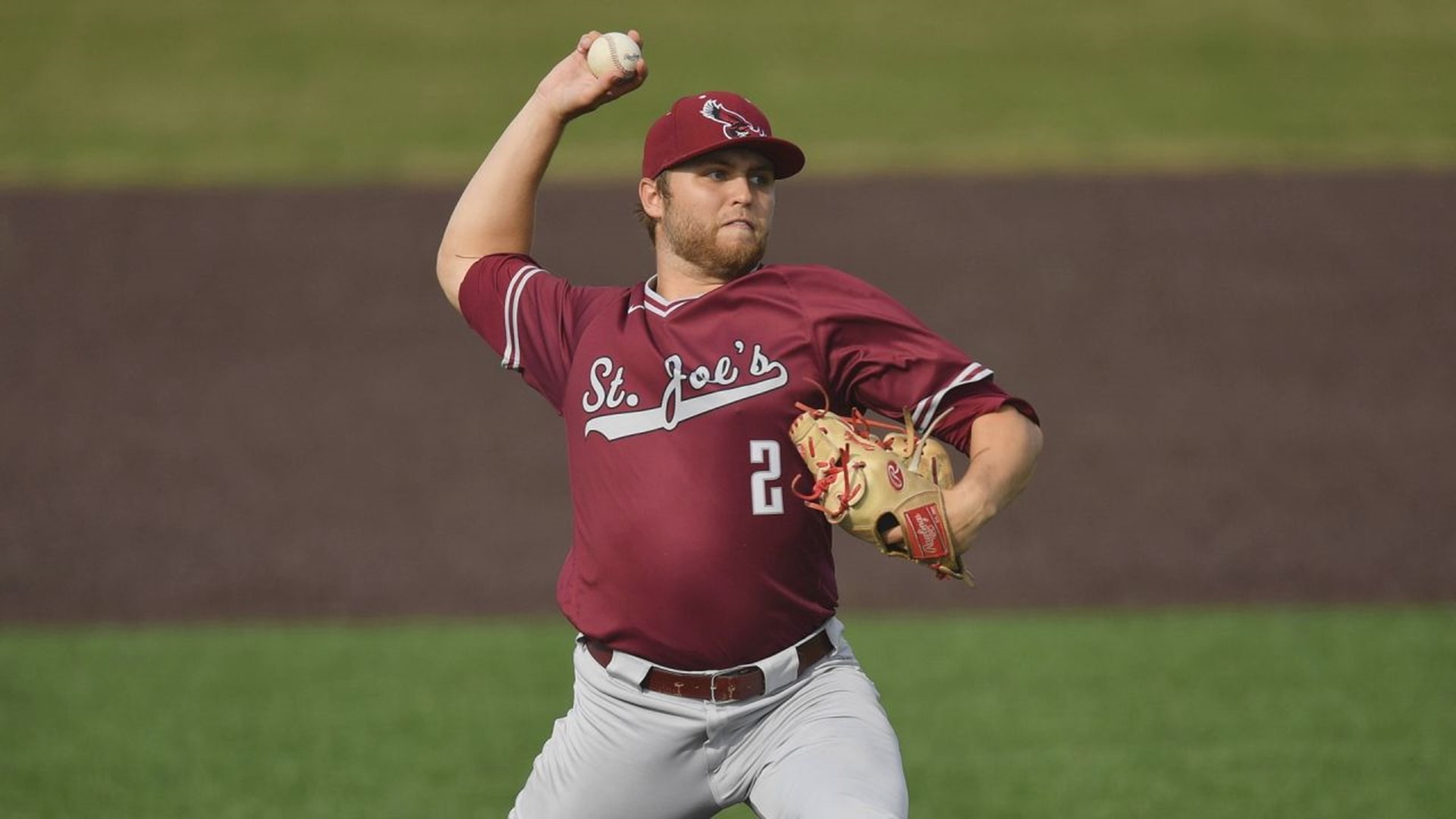 St. Joseph's Hawk relief pitcher Cole Stetzar makes good use of his ...