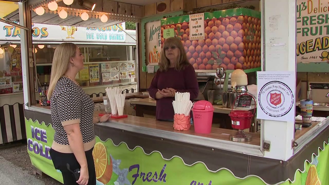 Riverfest vendors collect money for Helene victims | wnep.com