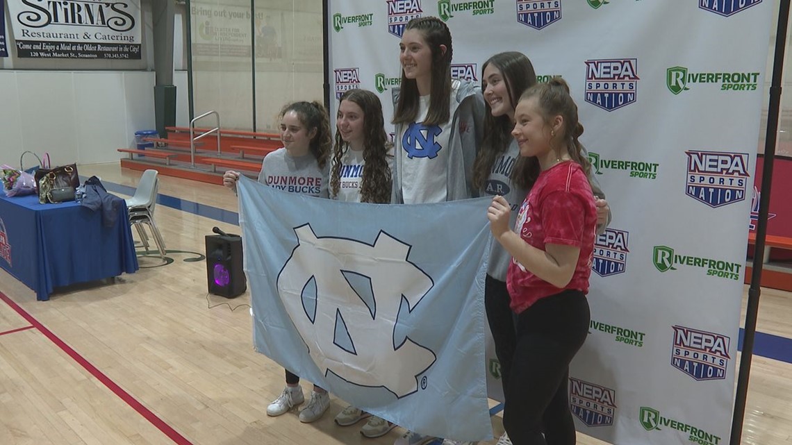 Dunmore Lady Buck's Ciera Toomey chooses UNC | wnep.com