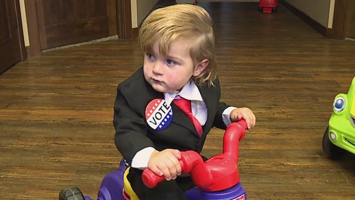Meet ‘Baby Trump,’ The Tot Who Stole the Show at Trump Rally | wnep.com