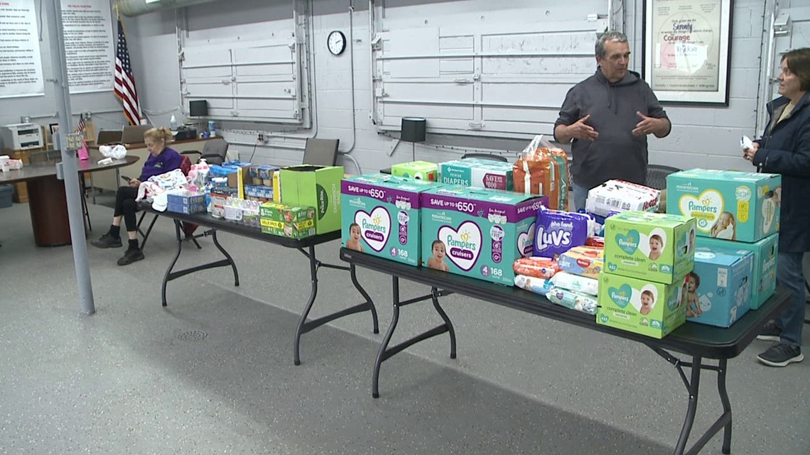 Collection drive benefits St. Joseph's Baby Pantry in Scranton | wnep.com