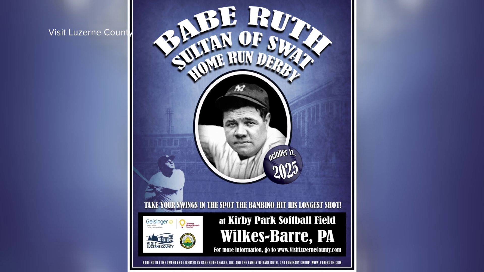 Babe Ruth Home Run Derby returns to Wilkes-Barre this weekend | wnep.com