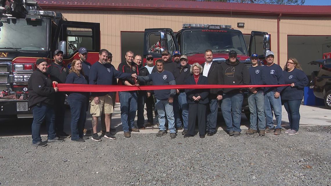 Meshoppen Volunteer Fire Department unveils new station | wnep.com