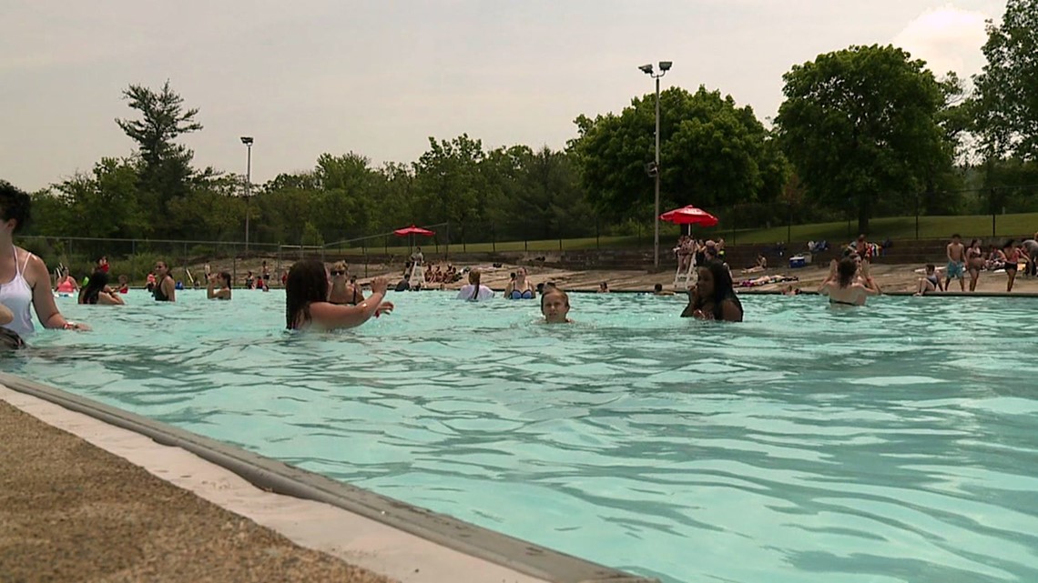 Nay Aug Park Pool Popular on Hot Day | wnep.com