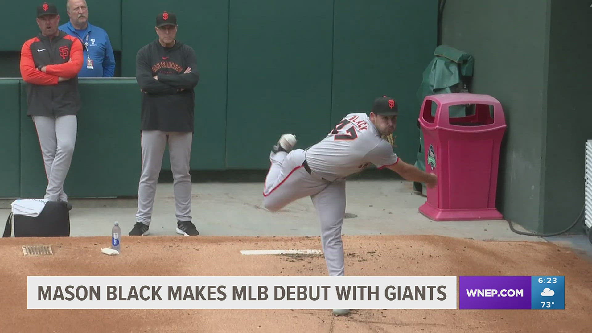 Mason Black Makes MLB Debut With The Giants | wnep.com