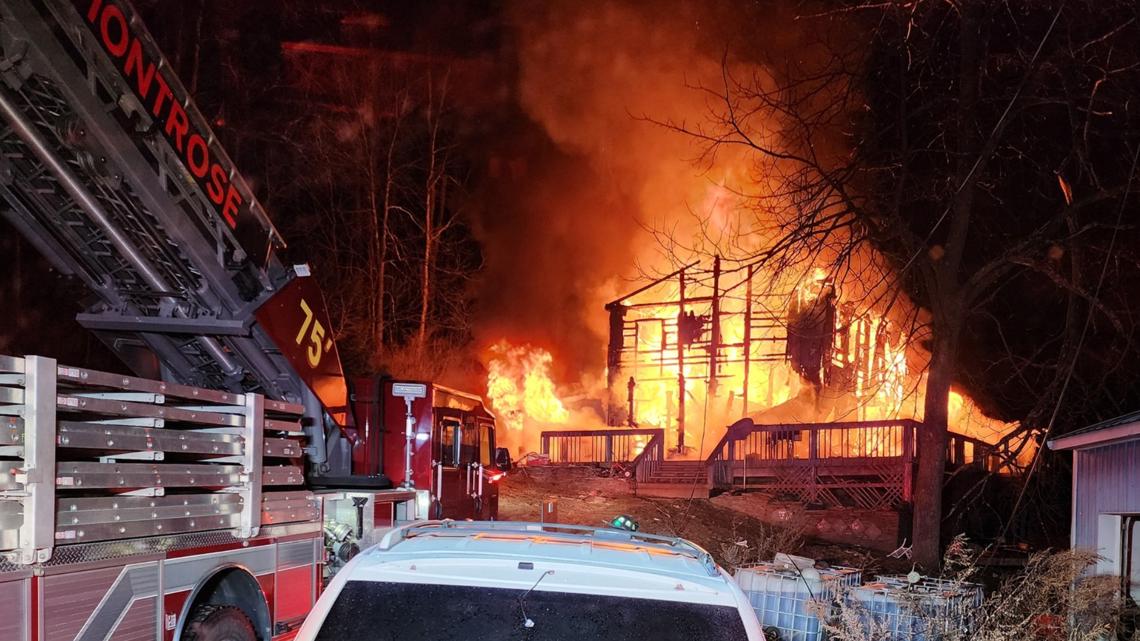 Fire leaves home a total loss in Susquehanna County | wnep.com