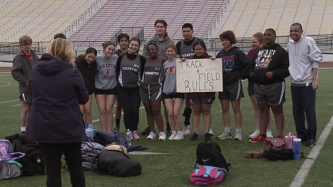 Scranton High School hosts first Unified Track Meet | wnep.com