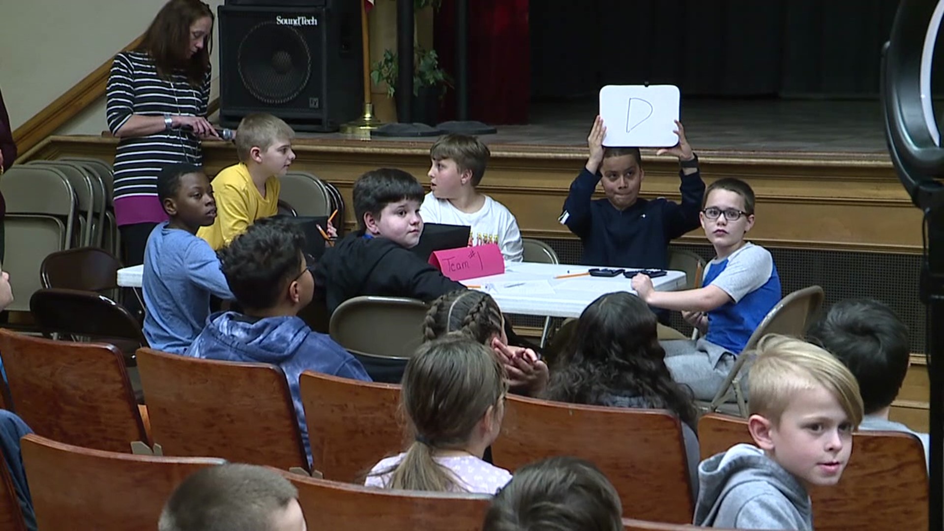 Luzerne County students study for PSSA tests with Jeopardy | wnep.com