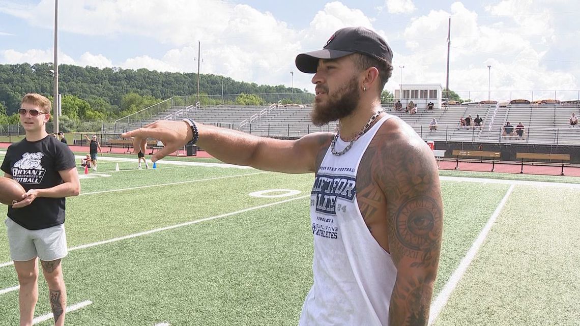 Julian Fleming Holds Wide Receivers Camp At Southern Columbia | wnep.com