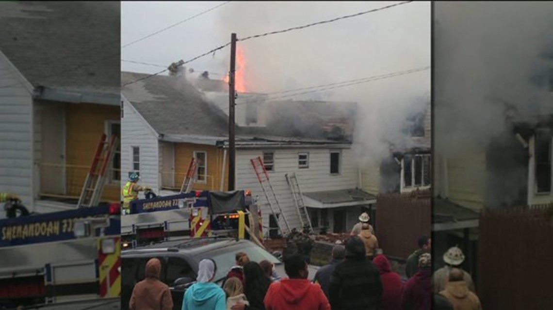 Row Home Fire in Shenandoah | wnep.com