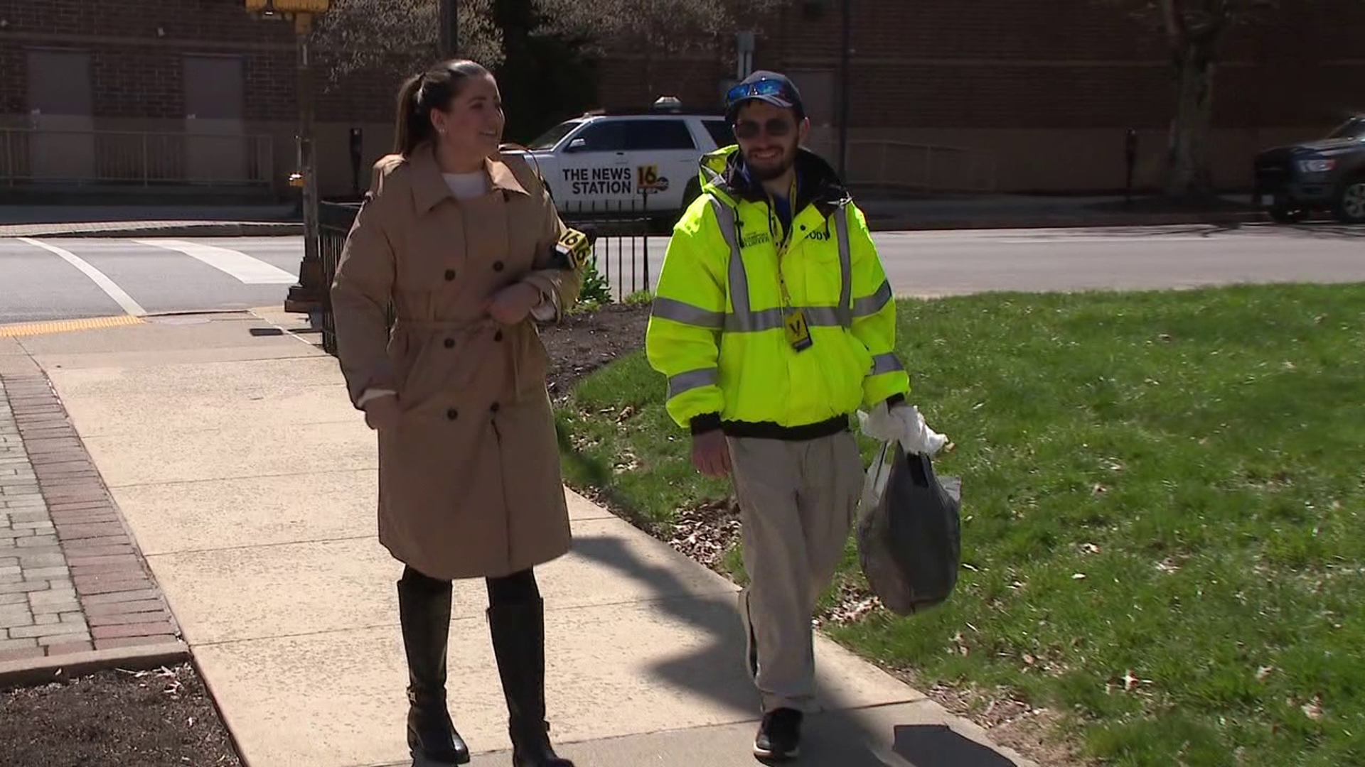 Cody Fuller cleaning Williamsport streets rain or shine | wnep.com