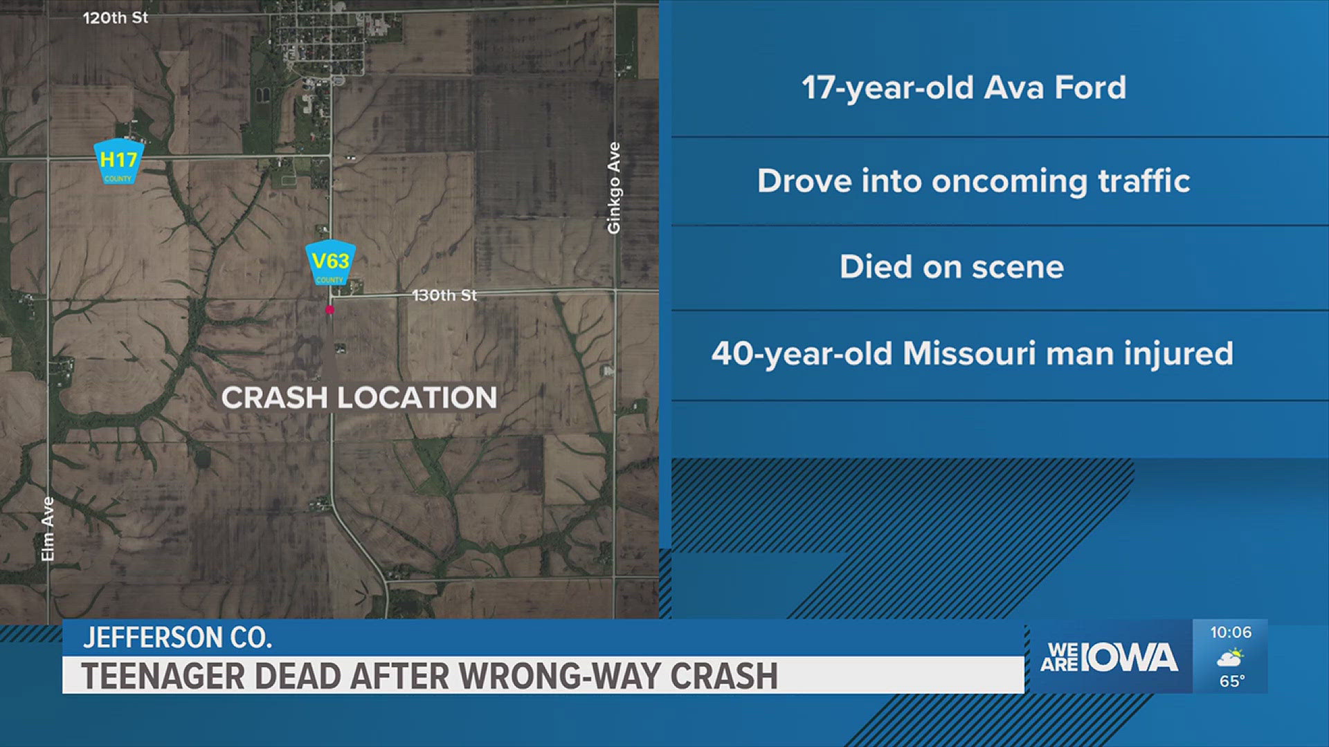 17-year-old killed in eastern Iowa crash; other driver airlifted ...