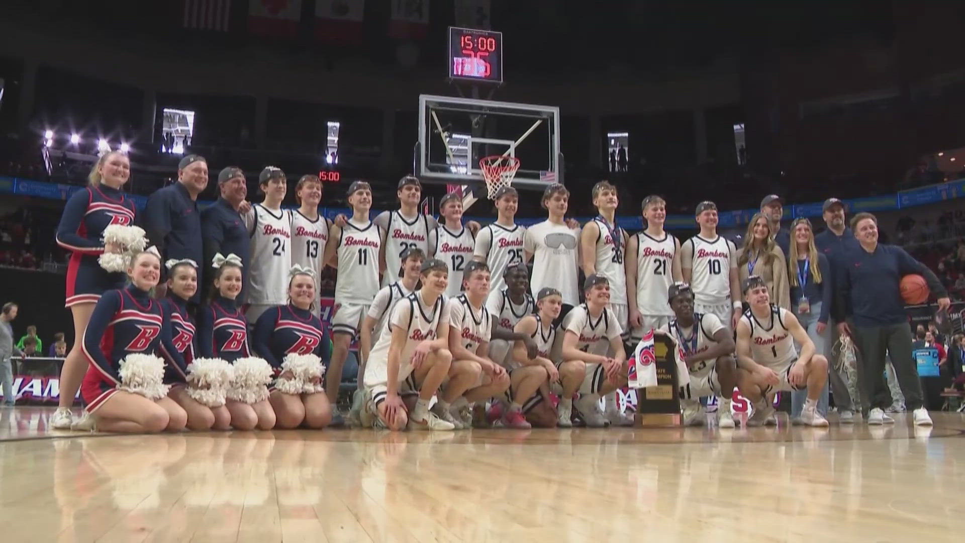 Ballard wins first basketball state title in Class 3A, Johnston falls ...