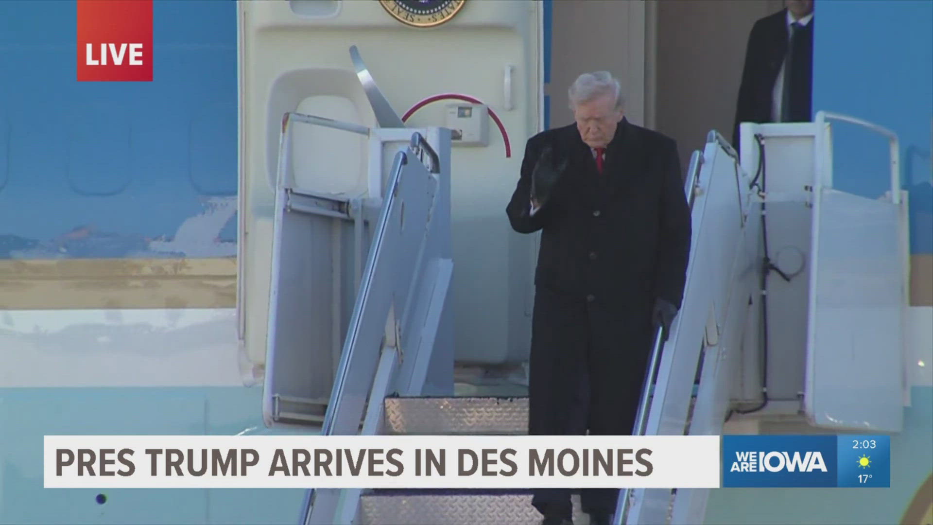 President Trump in Iowa: Previewing his economy speech, midterm ...