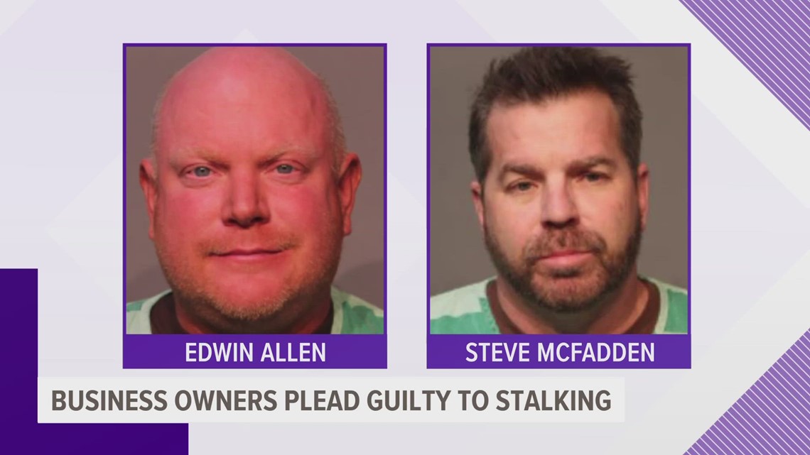 Steve McFadden, Ed Allen sentenced in GPS stalking case | weareiowa.com