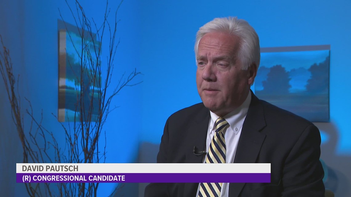 David Pautsch challenging Mariannettee Miller-Meeks for 1st Congressional District | weareiowa.com