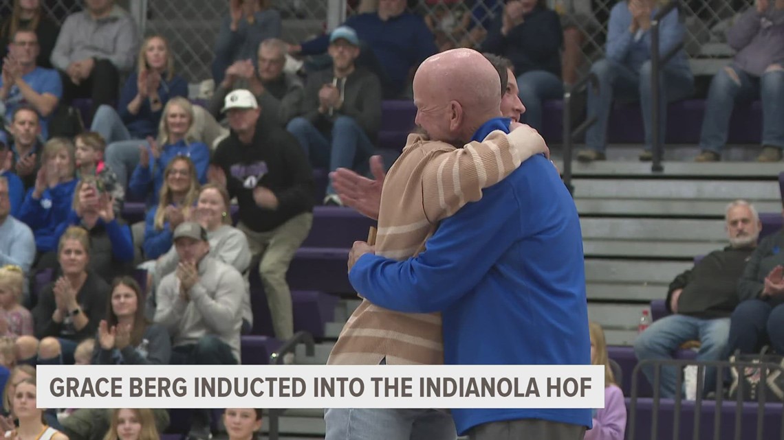 Drake's Grace Berg inducted into Indianola High School Hall of Fame ...