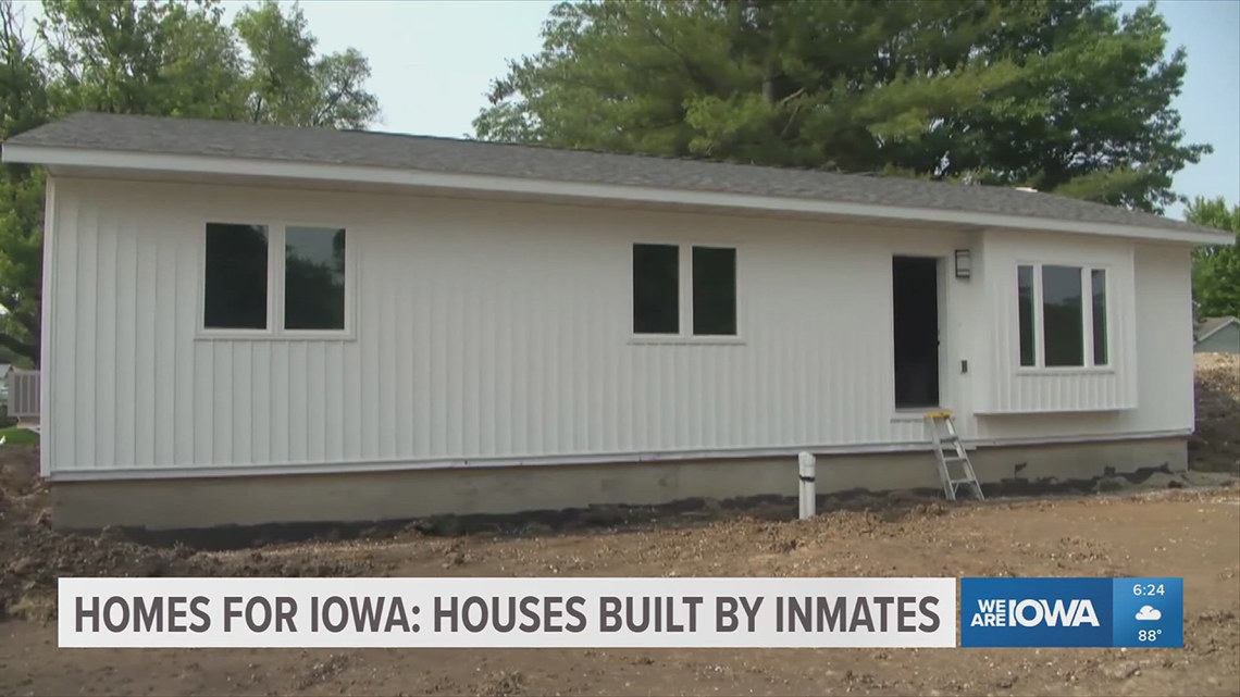 Homes for Iowa: Houses built my inmates to help meet affordable housing ...