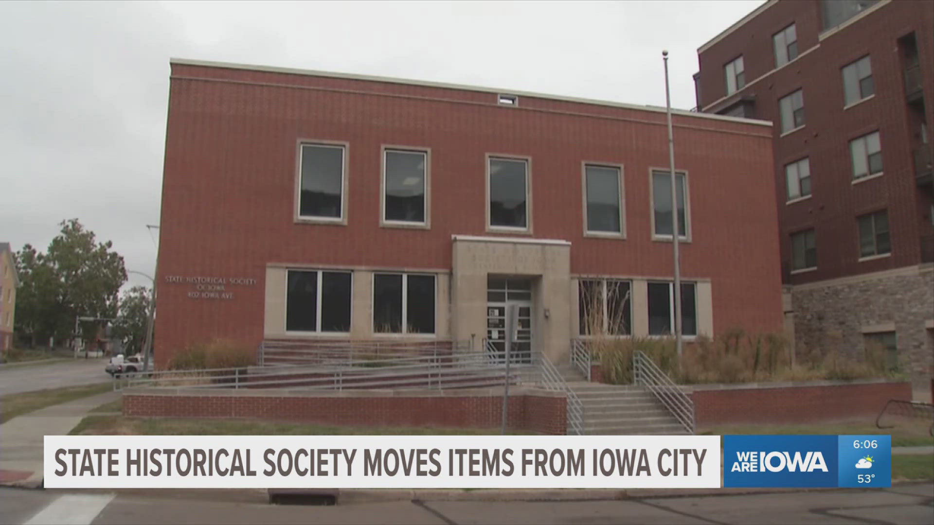 Iowa State Historical Society in the process of closing Iowa City ...