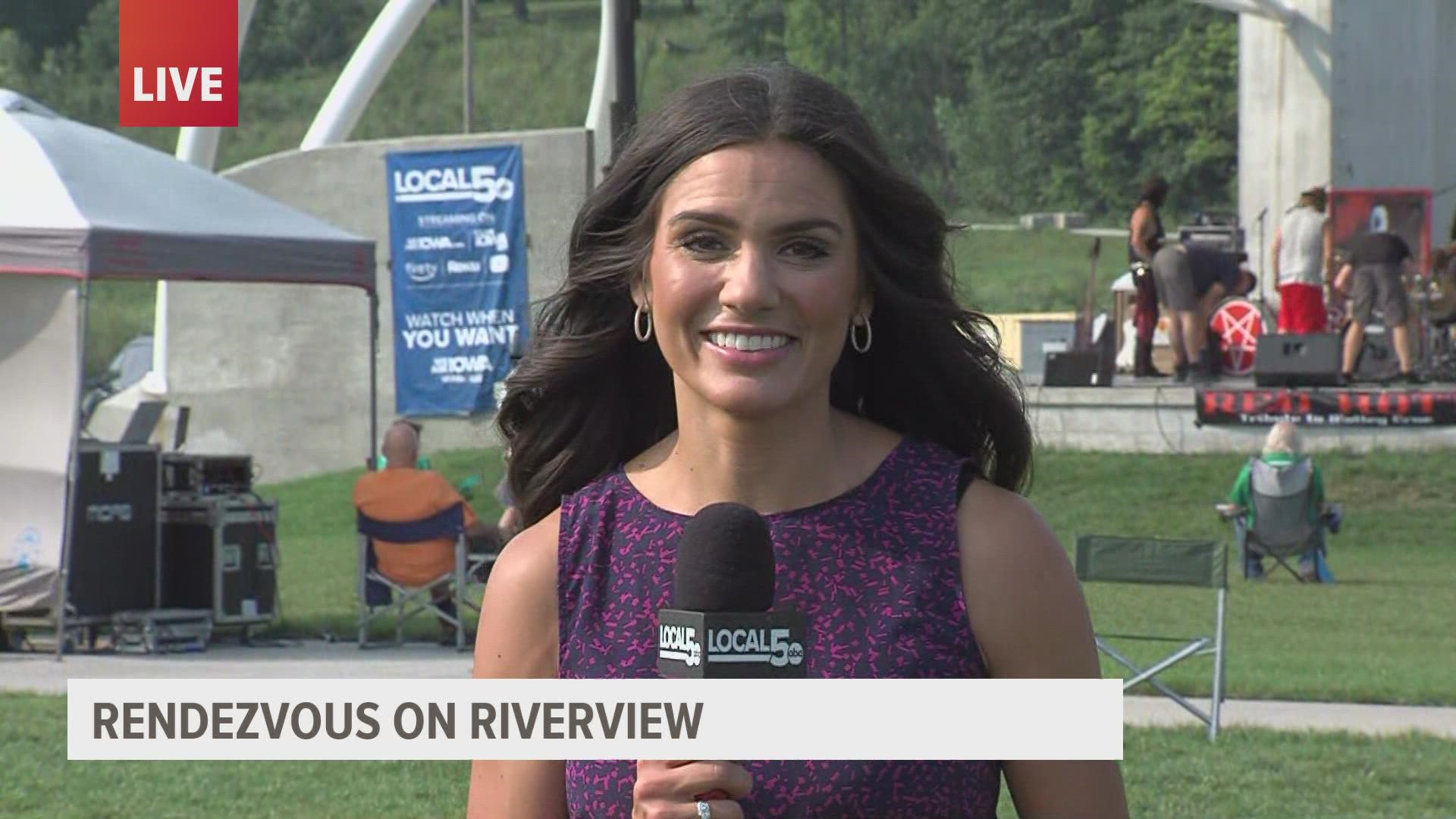 Local 5's Sabrina Ahmed hanging out at Rendezvous on Riverview ...