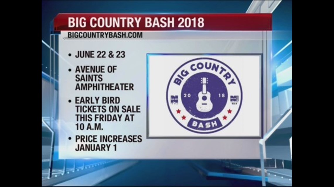 Big Country Bash announcements! | weareiowa.com
