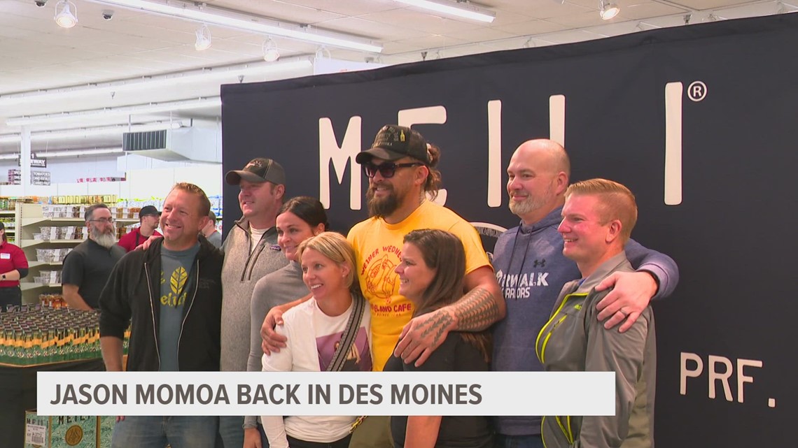 'Aquaman' star, Norwalk native Jason Momoa promotes vodka brand in Iowa ...