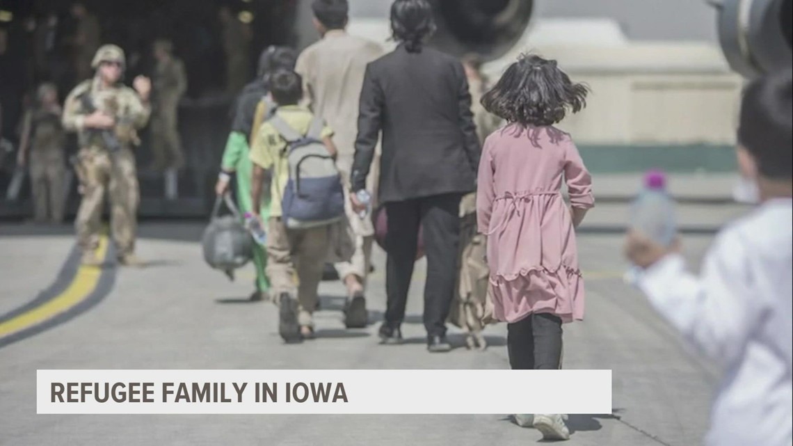 Refugee family from Afghanistan now living in Des Moines | weareiowa.com