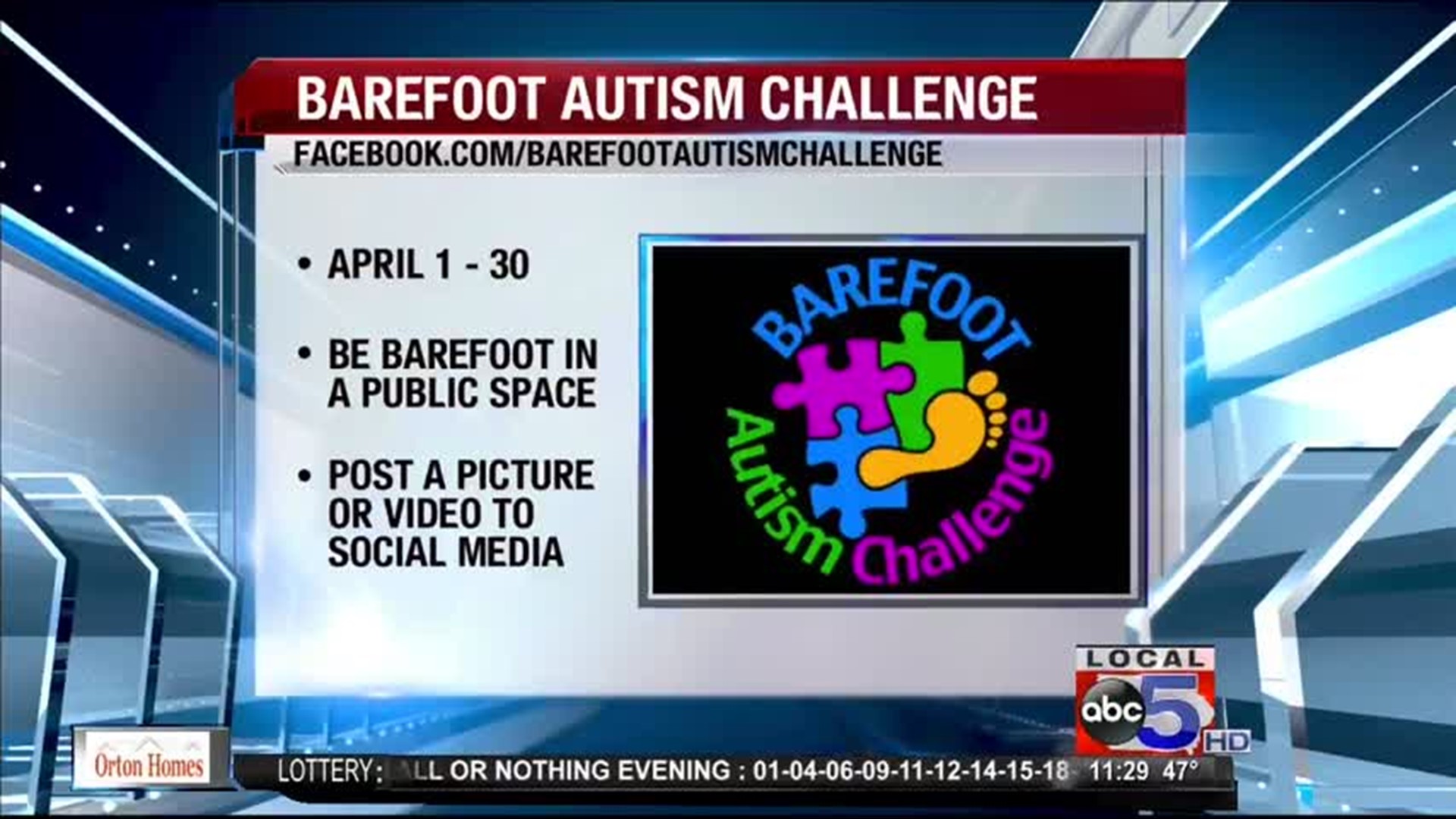 Barefoot Autism Challenge begins this weekend! | weareiowa.com
