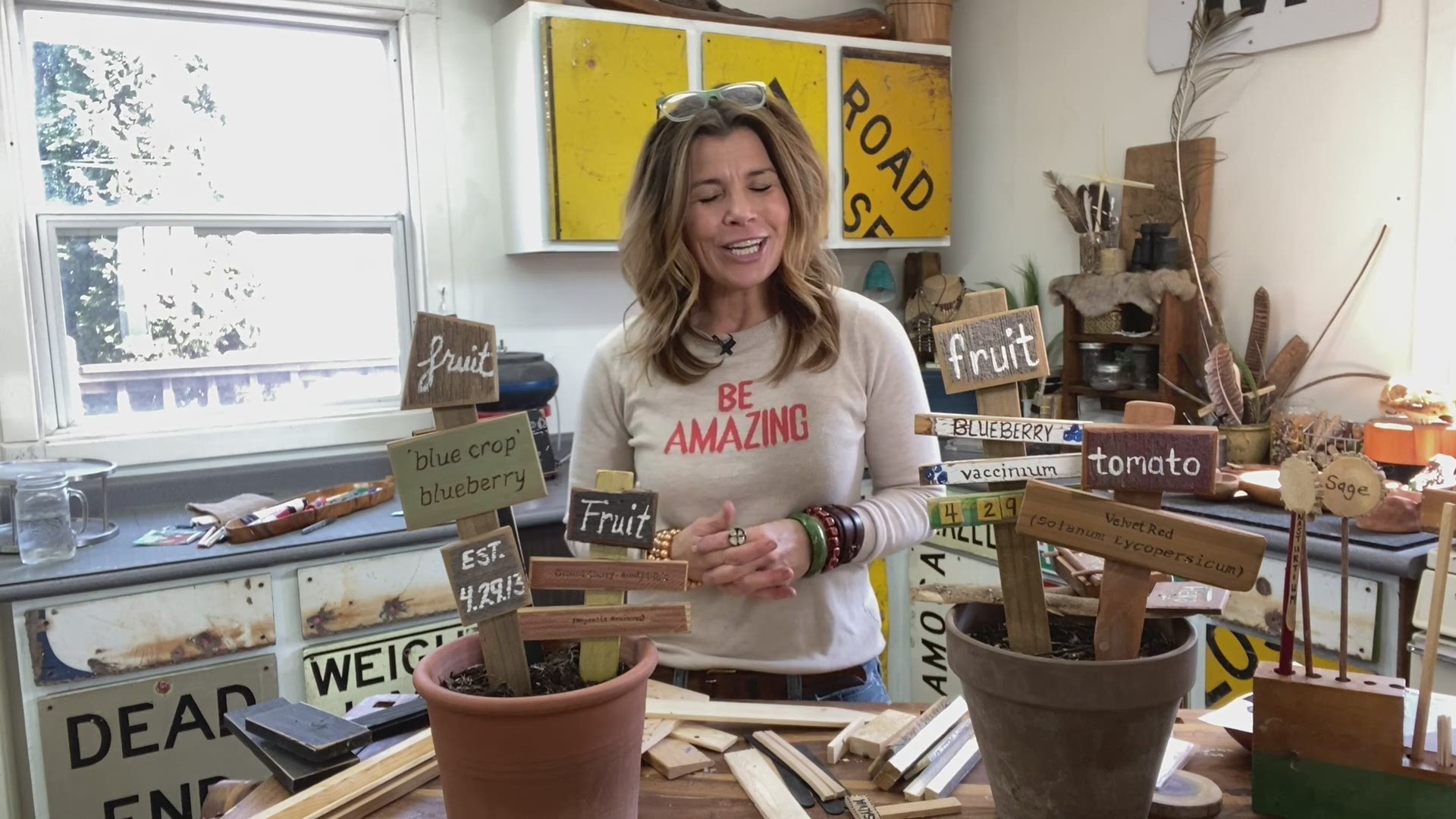 DIY with Michele Brown: Making creative garden markers | weareiowa.com