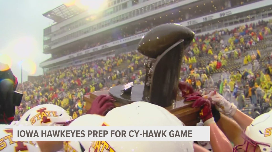 Iowa Hawkeyes prep for Cy-Hawk game | weareiowa.com