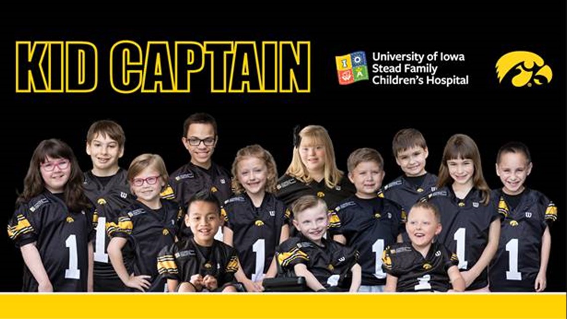 Meet the 2019 University of Iowa Kid Captains | weareiowa.com
