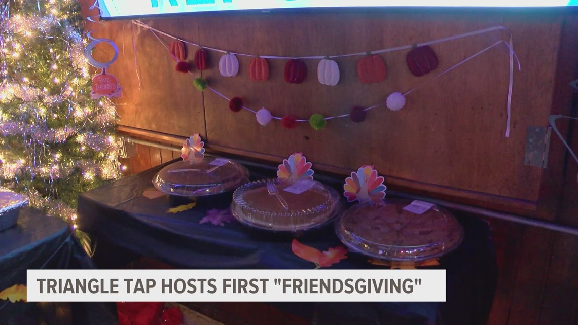 Triangle Tap hosts 'Friendsgiving' potluck | weareiowa.com