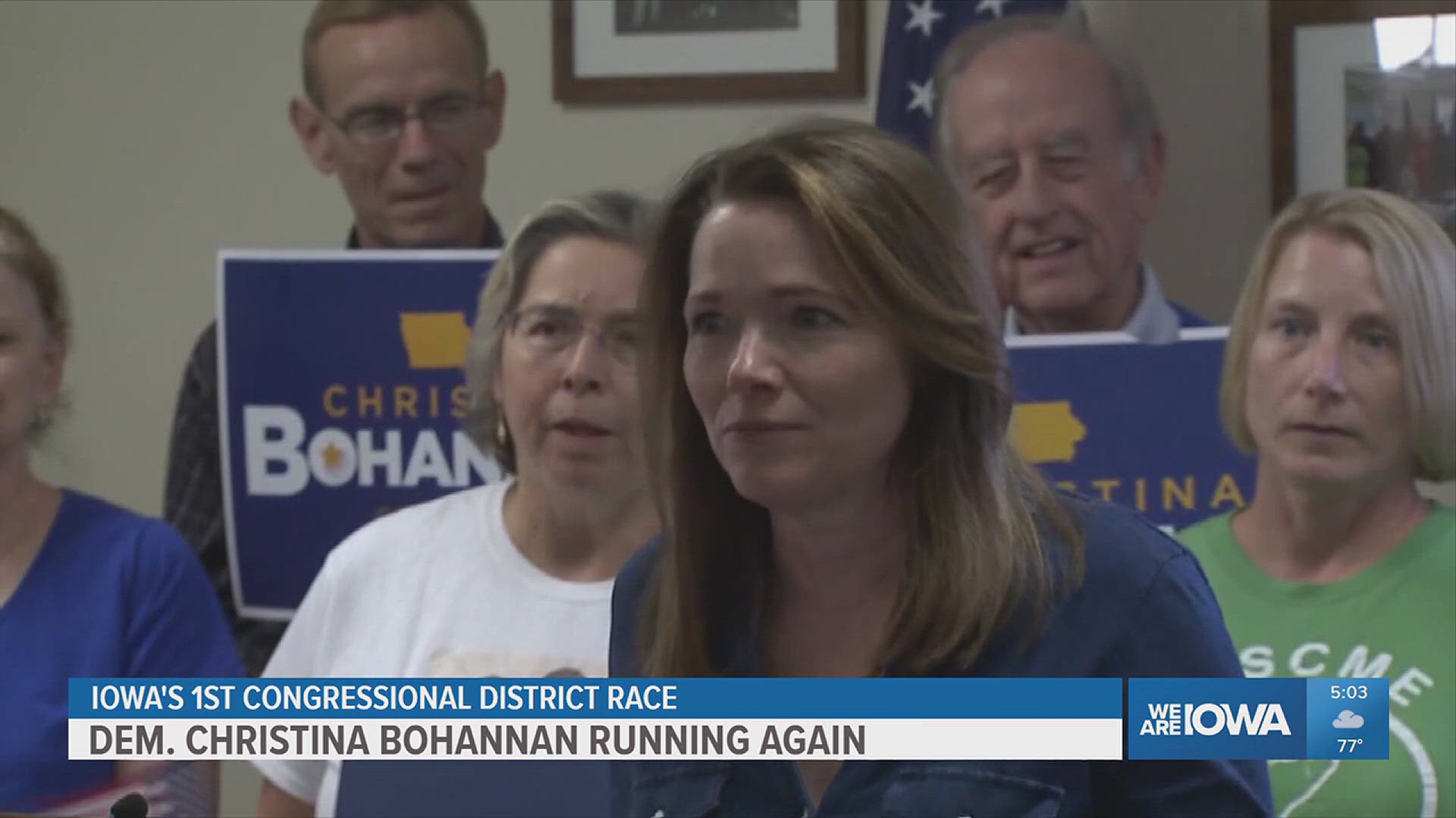 Iowa politics: Christina Bohannan running to unseat Mariannette Miller ...