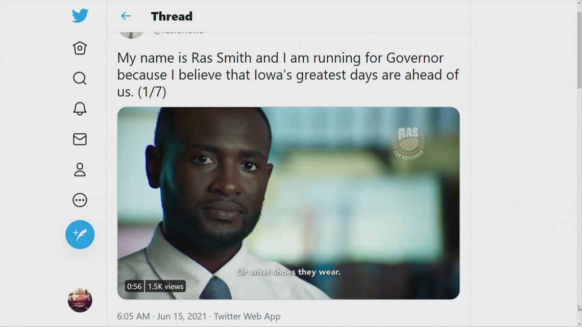 State Rep. Ras Smith announces run for governor | weareiowa.com