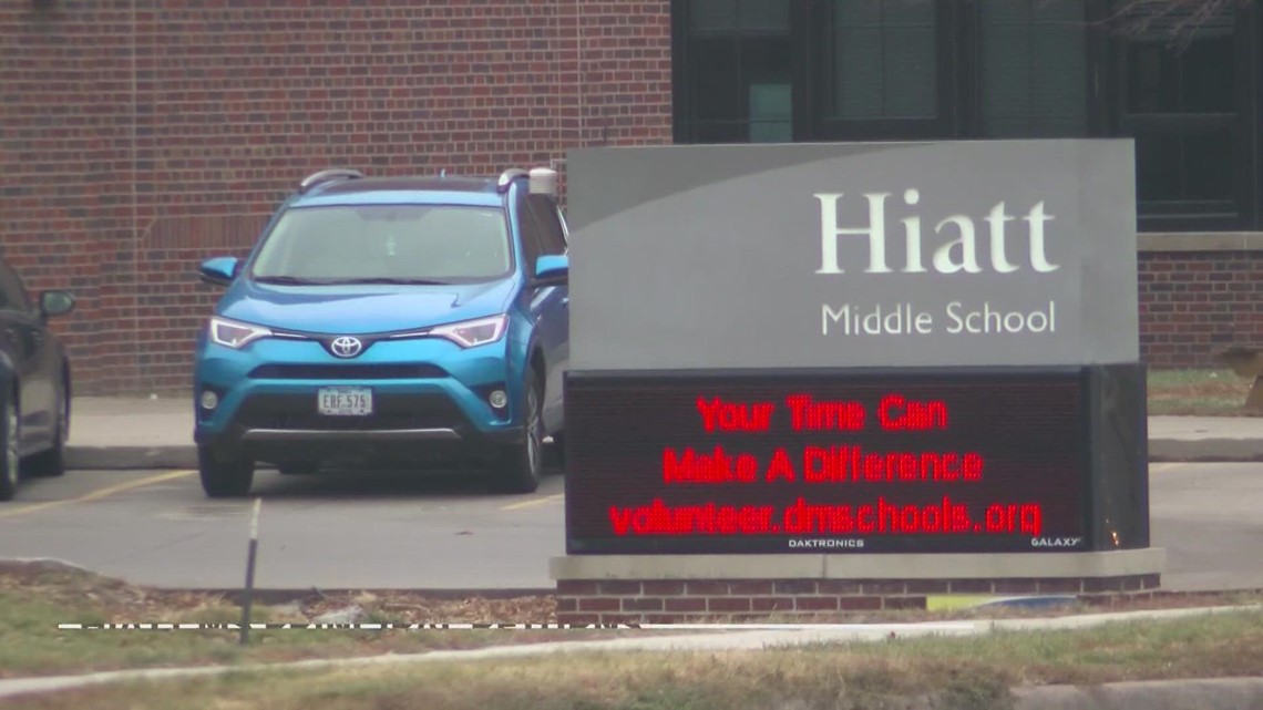 DMPS: No evidence of wrongdoing by Hiatt Middle School principal ...