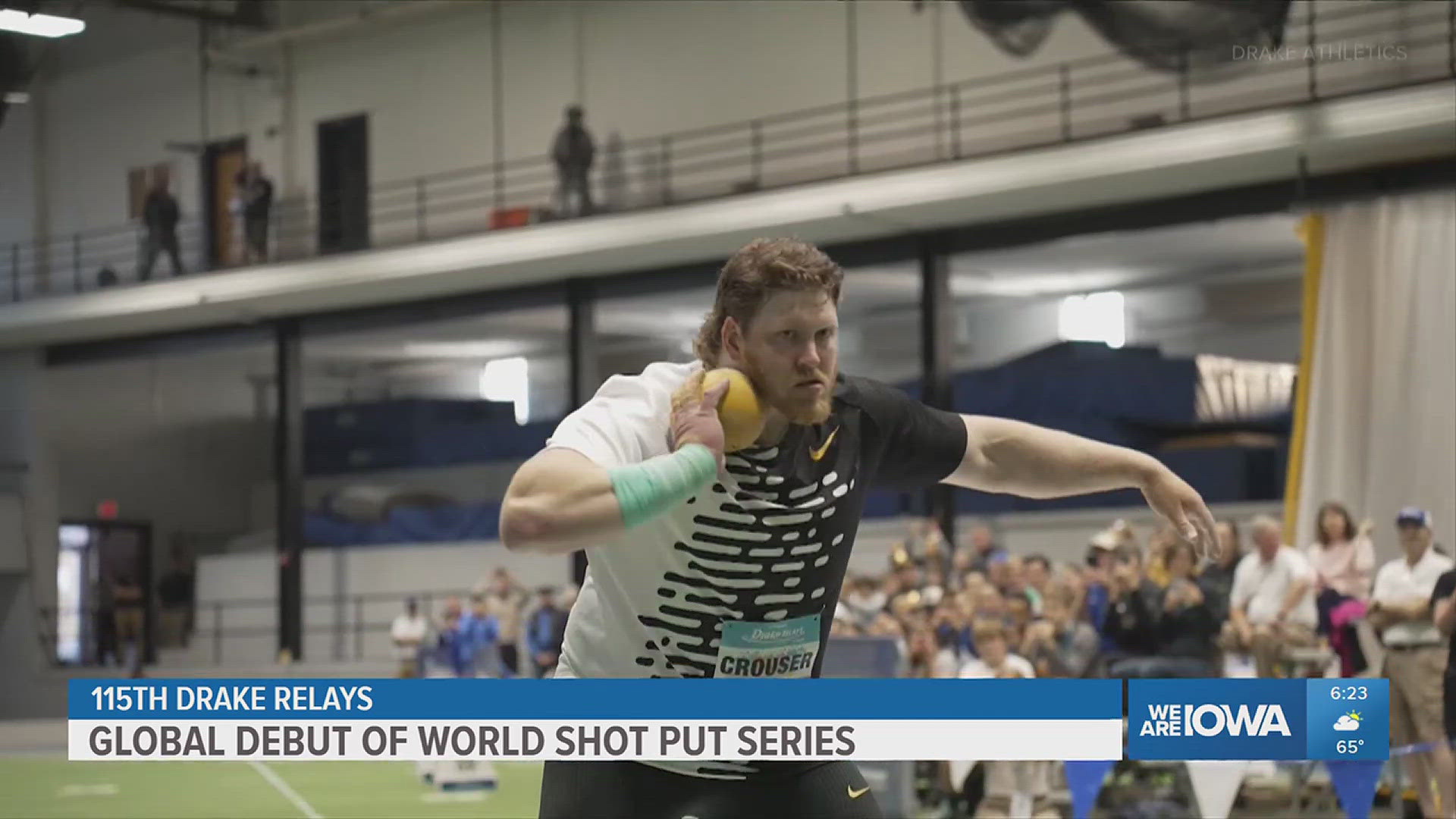 Ryan Crouser's World Shot Put Series to debut at Drake Relays | weareiowa.com