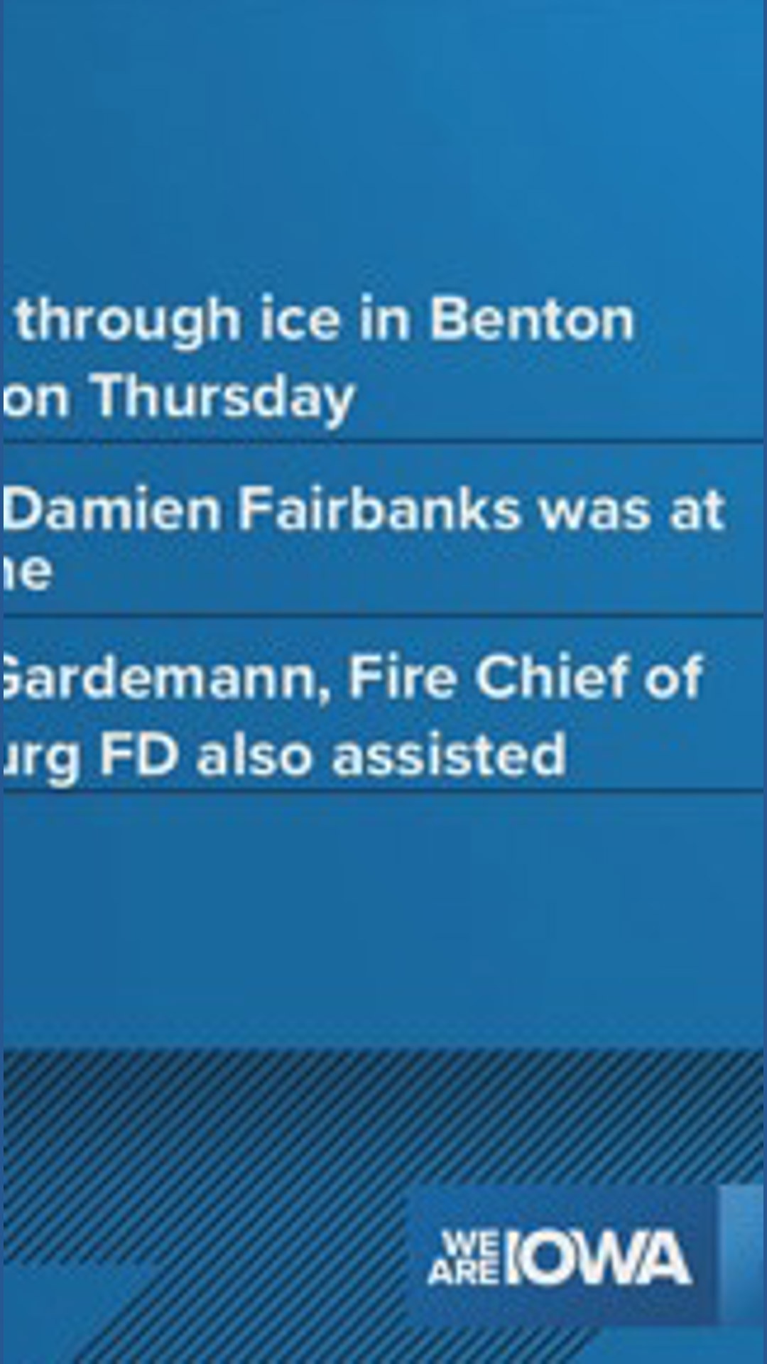 Eastern Iowa deputy rescues dog from icy pond | weareiowa.com