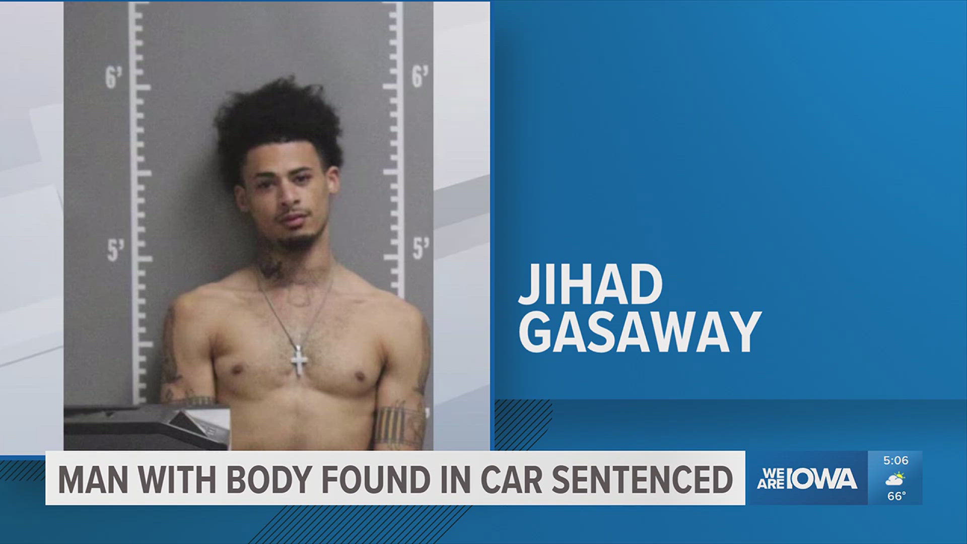 Cedar Rapids man found with corpse in car sentenced to 55 years ...