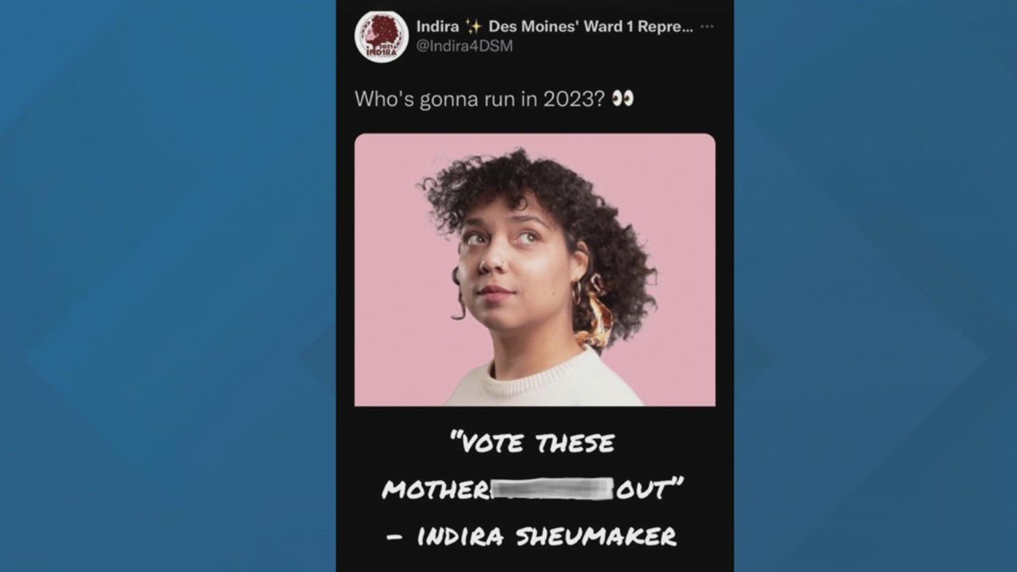 Des Moines City Council members respond to profane remark by Indira ...