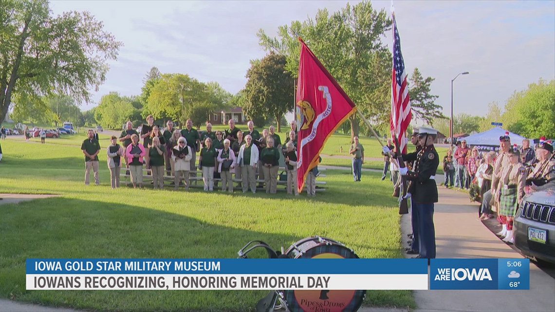Iowa Gold Star Military Museum hosts Iowans, honors Memorial Day ...