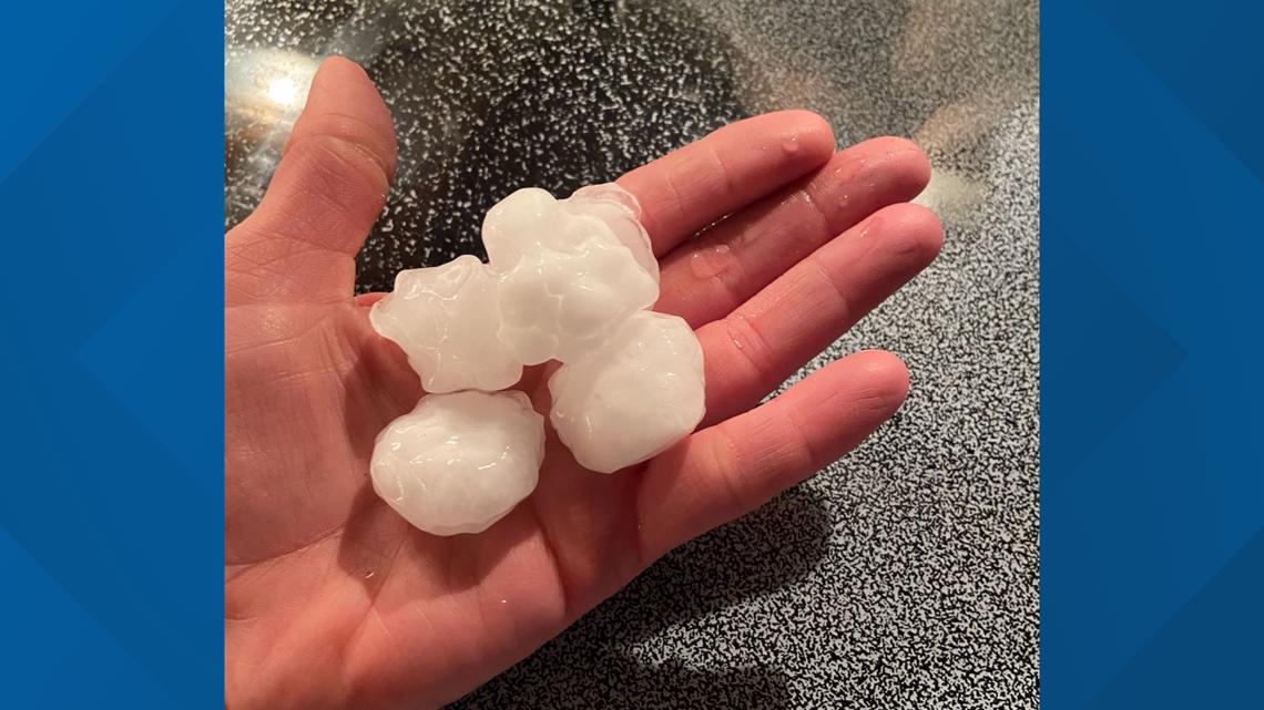 Hail storm sweeps through central Iowa (July 9, 2021) | weareiowa.com