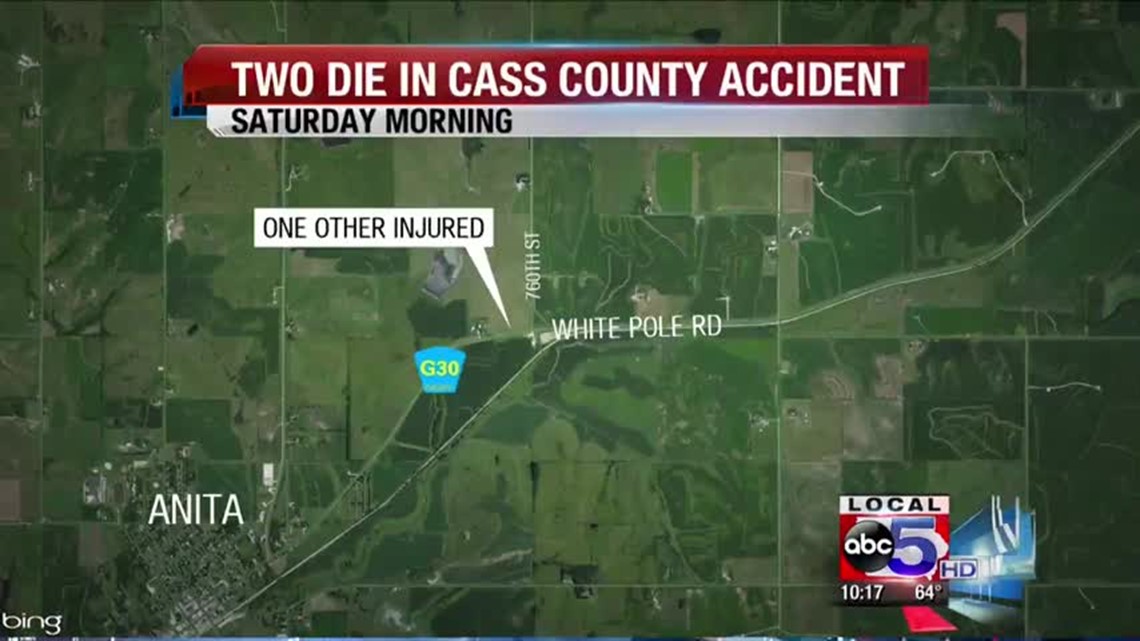 Two people are killed in Cass County car crash | weareiowa.com