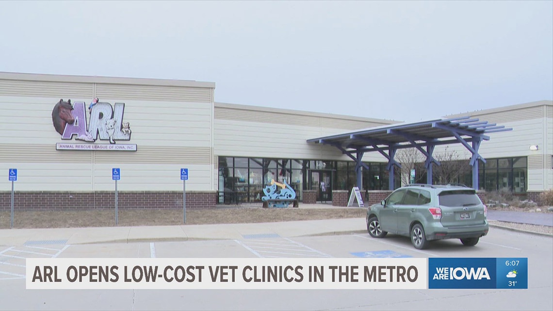 Iowa ARL celebrates opening of low-cost vet clinics in Des Moines metro ...