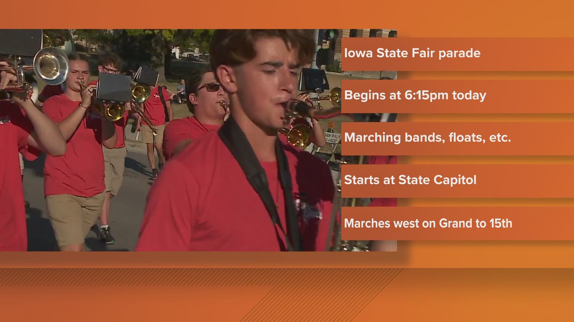 Iowa State Fair parade to take place Wednesday evening | weareiowa.com