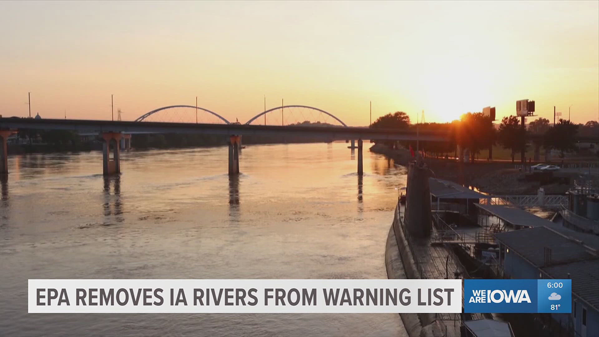 EPA removes Iowa rivers from impaired waters list | weareiowa.com