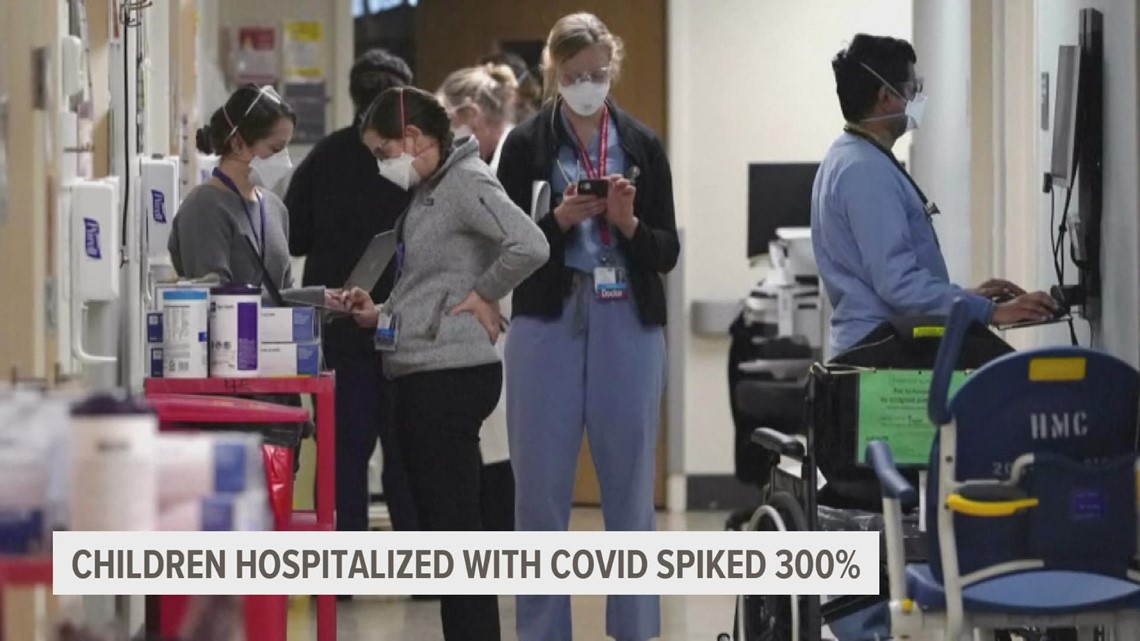 Blank Children's Hospital: Pediatric COVID cases up 300% since October ...