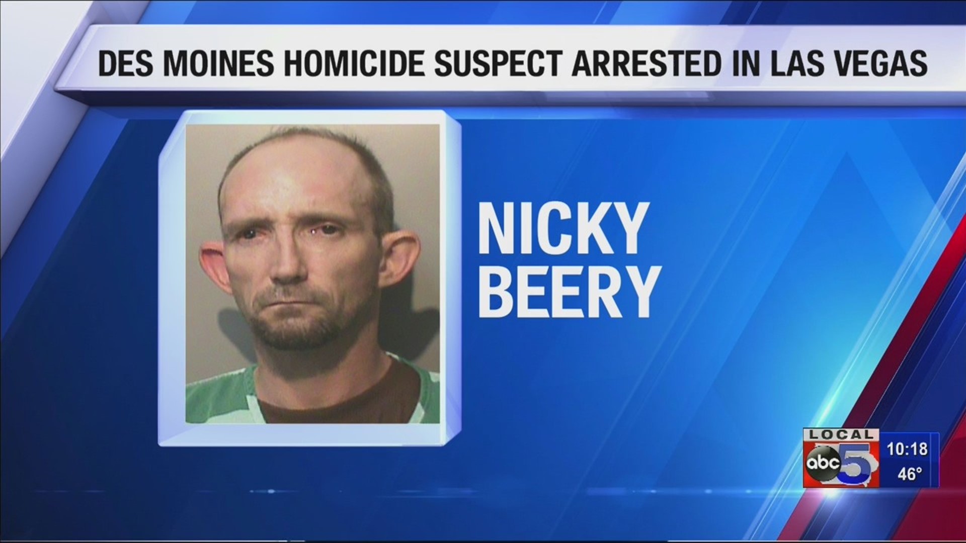 Des Moines murder suspect arrested in Las Vegas and charged with murder ...